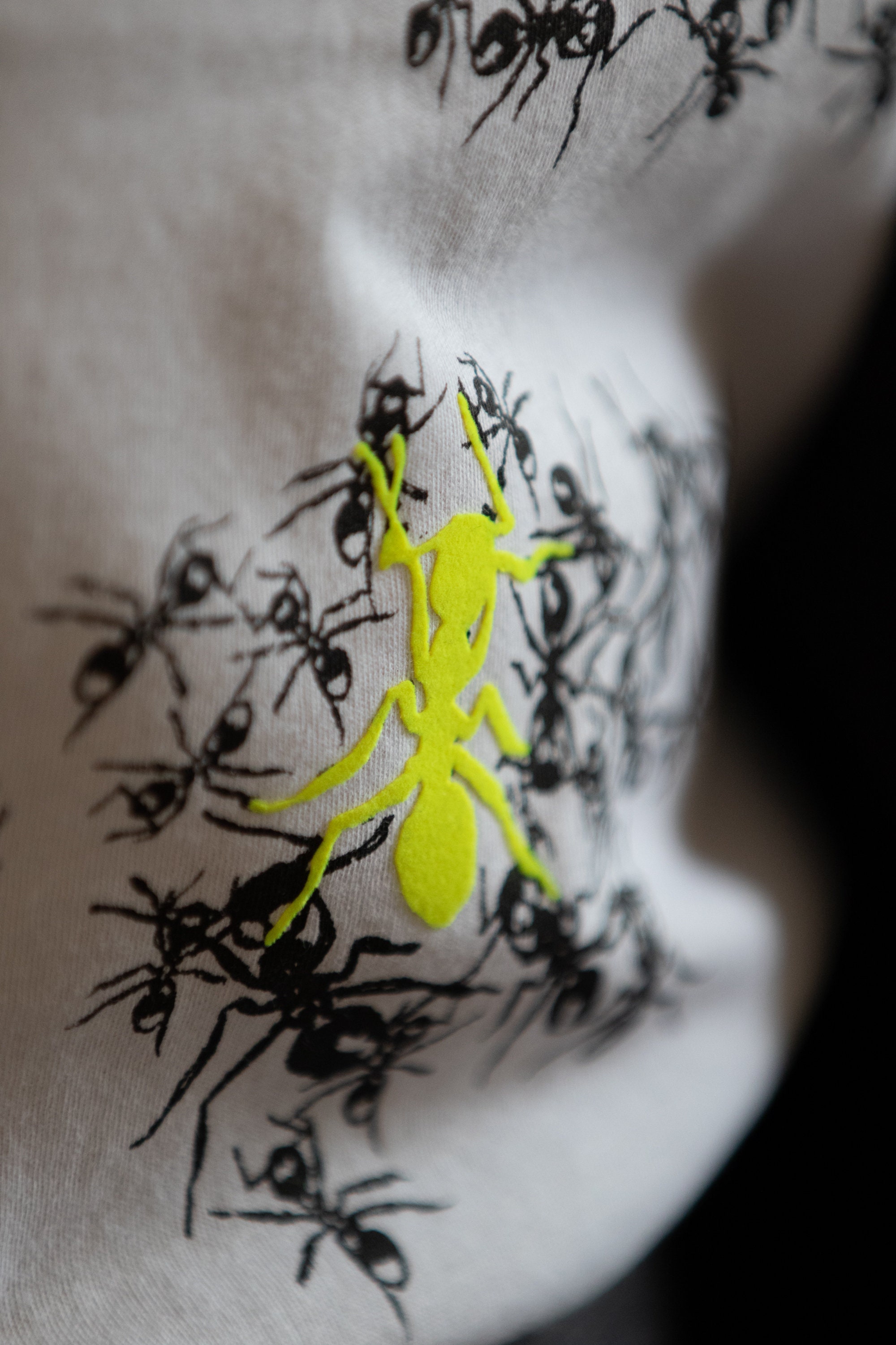 Ants TSHIRT INSECTS T-shirt Organic Cotton Black and Yellow - Etsy UK