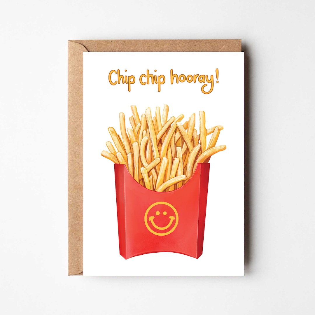 Chip Chip Hooray - A Celebration Card | Congratulations | Well Done ...