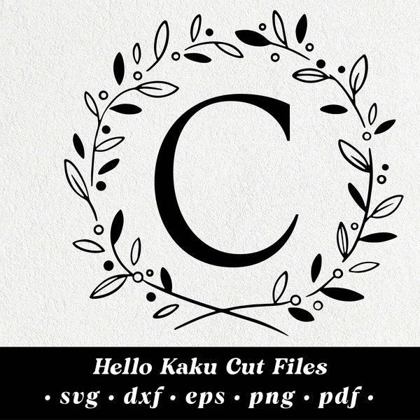 Monogram C - Etsy