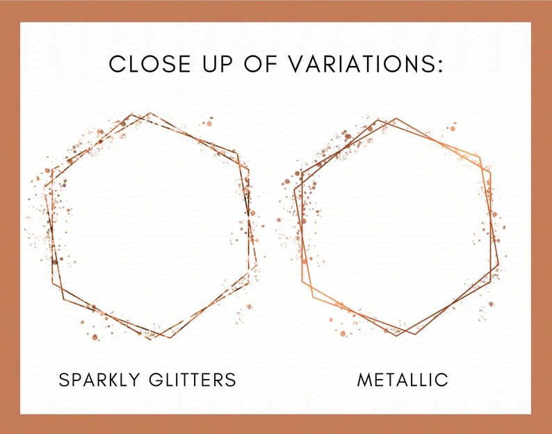 16 Copper Frame Clipart, Copper Frames Clipart, Copper Square Frame ...