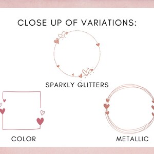24 Rose Gold Frame Clipart, Rose Gold Frames Clipart, Rose Gold Square ...