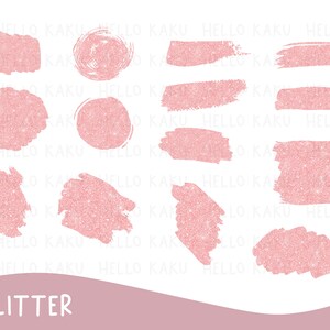56 Rose Gold Brush Strokes Clipart, Brushstrokes PNG, Paint Brush ...