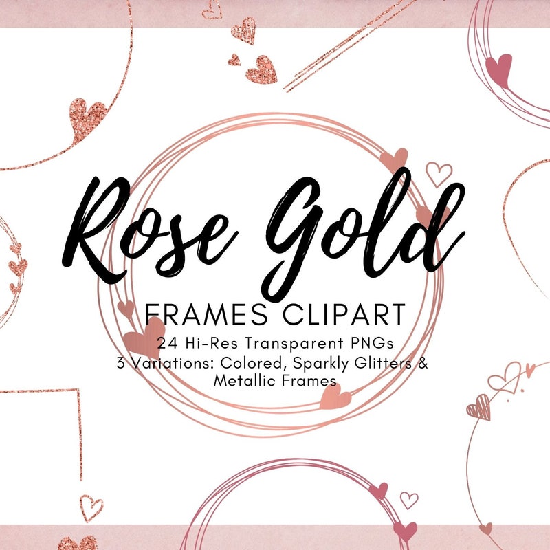 Rose Gold Frame - Etsy