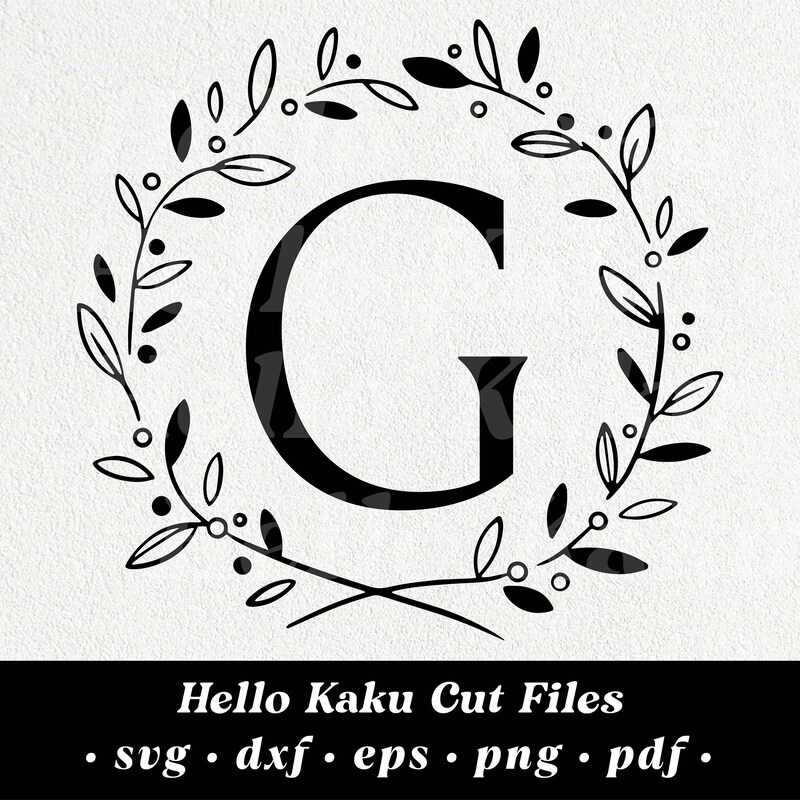 G Monogram - Etsy
