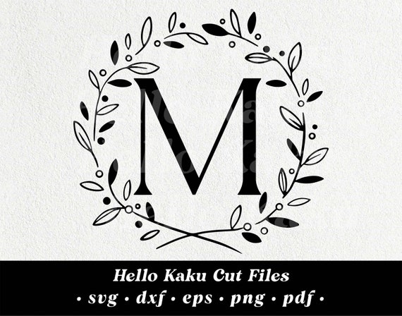 Initial M Monogram Clip Art