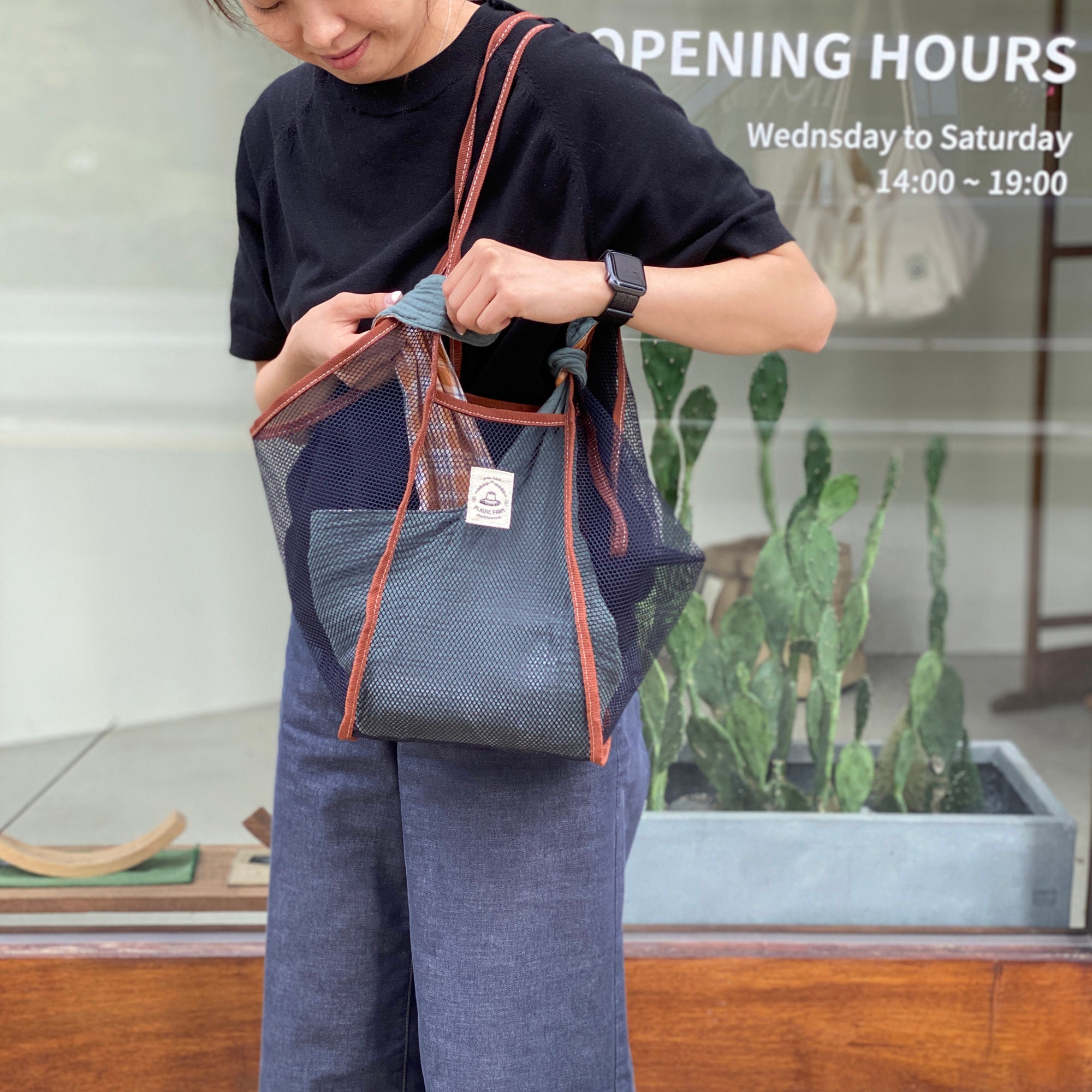 Inner Pouch Decorating Mesh Bag Lunch Bag Made in Korea - Etsy