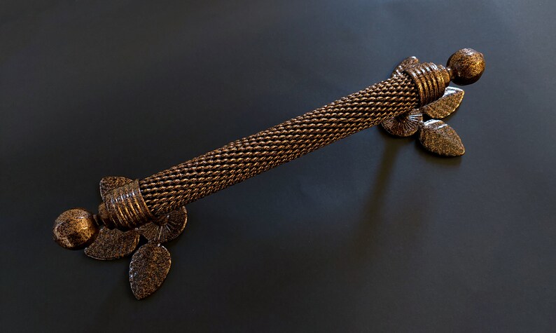 Hand Made Steel Door Handle, Barn Handle, Decorative Handle, Door Decor ...