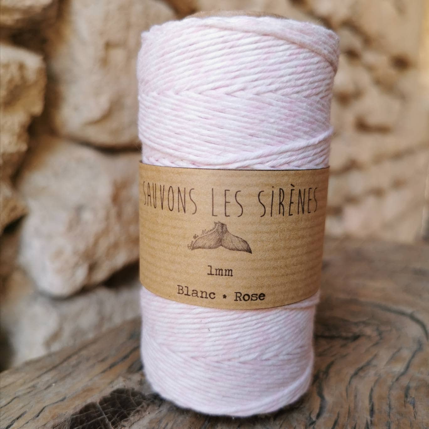 COTON Ciré 1mm - Bicolore - 140 mètres, cordon coton Ciré, tressage ...