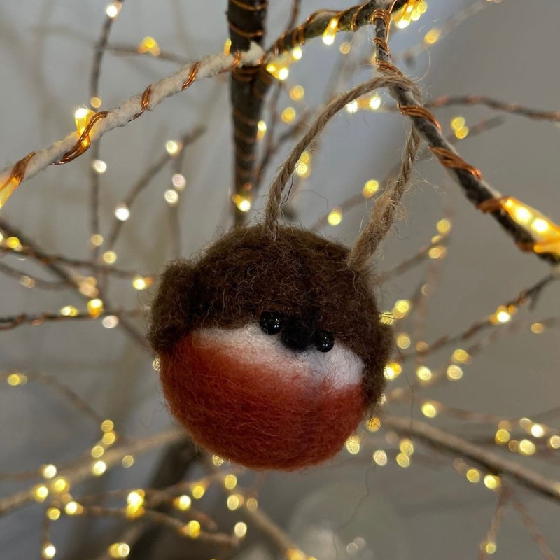 Felt Robin - Etsy UK