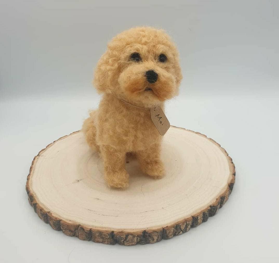 Custom Made Dog Model Any Dog Breed Made to Order Needle - Etsy UK