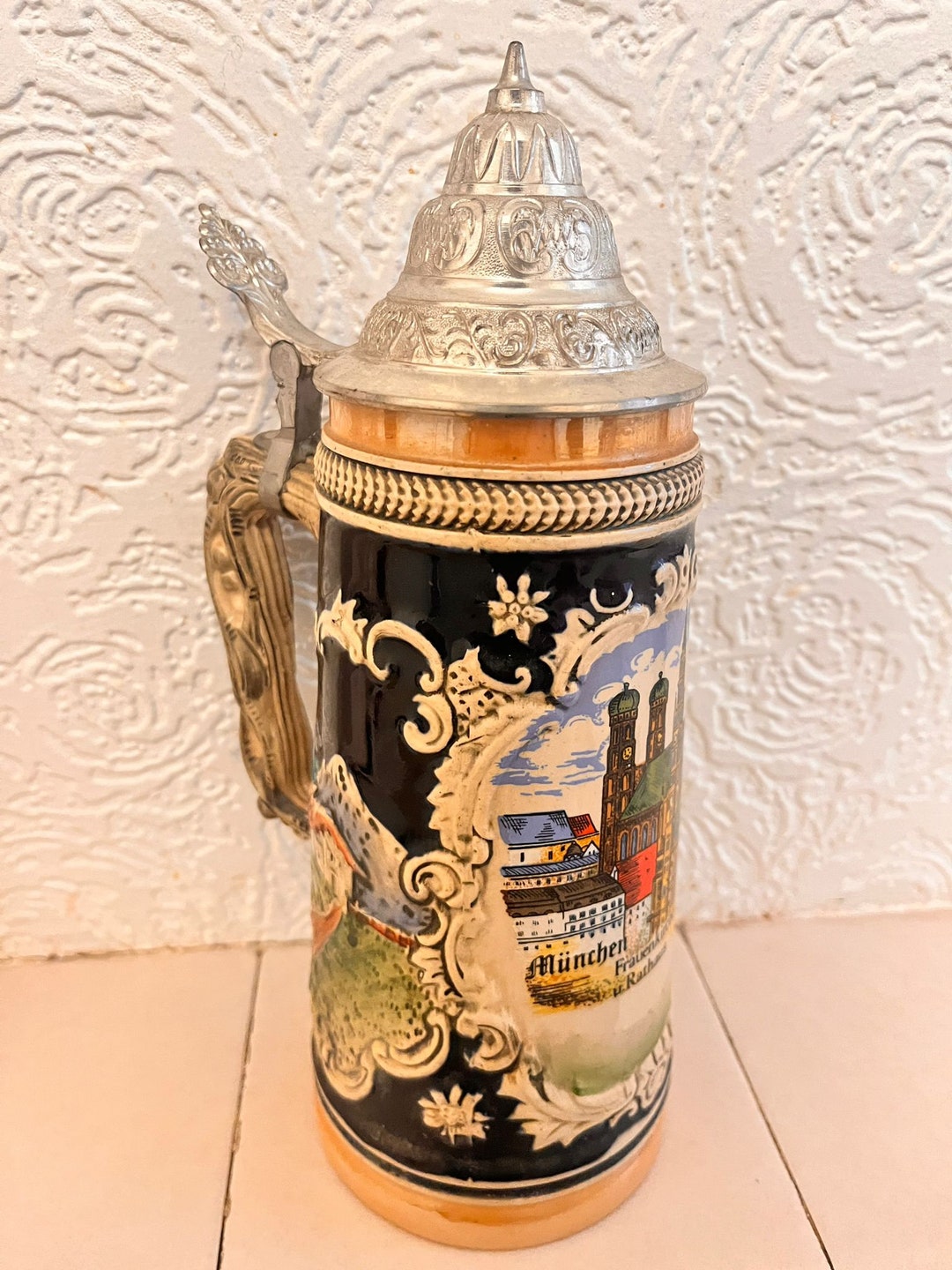Haunted German Stein Cup - Etsy