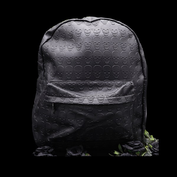 Skull Backpack - Etsy UK
