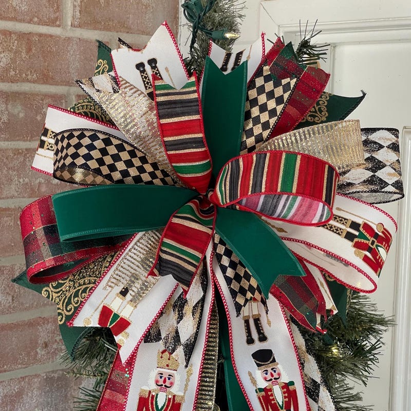 Nutcracker Tree Topper - Etsy