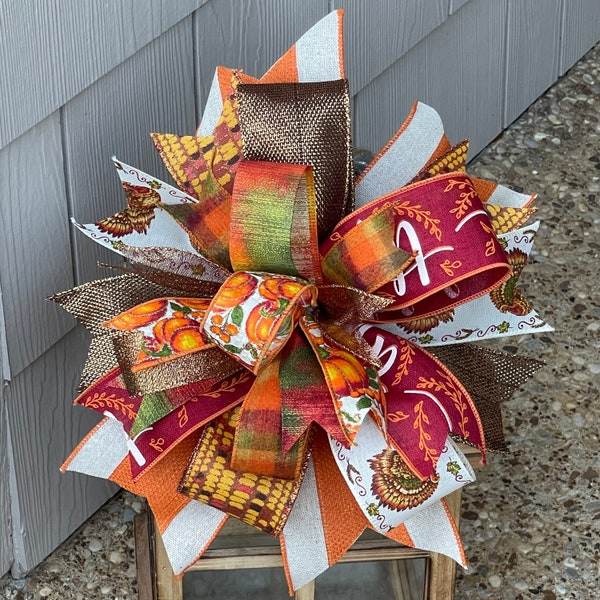 Fall Wreath Bows - Etsy