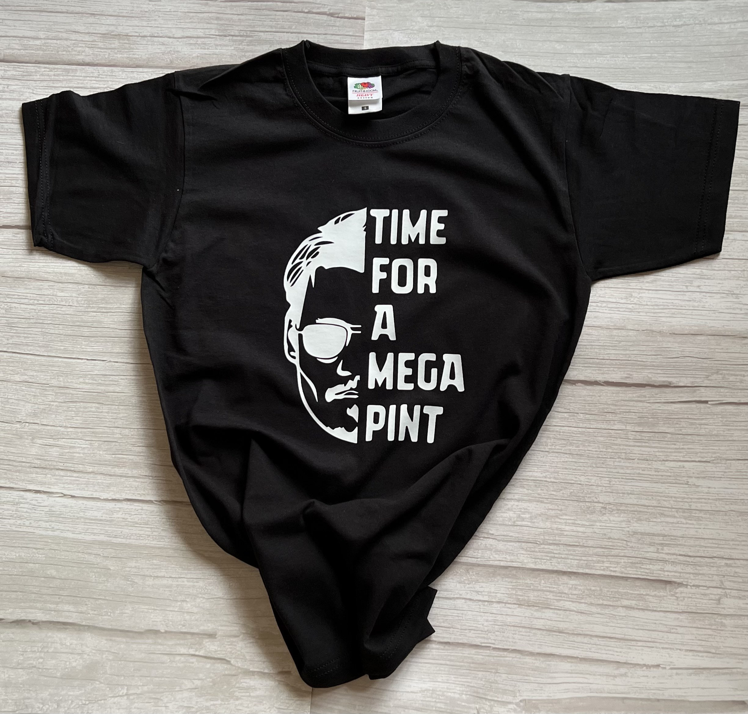 Time for a Mega Pint T-shirt - Funny Anniversary T-shirt - Unisex ...