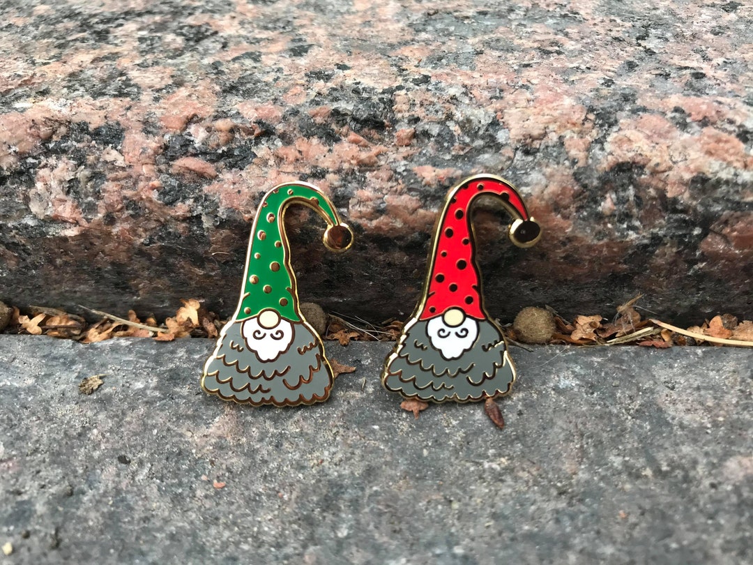 Tonttu Tomte Nisse New Year Christmas Finland Enamel Pin - Etsy