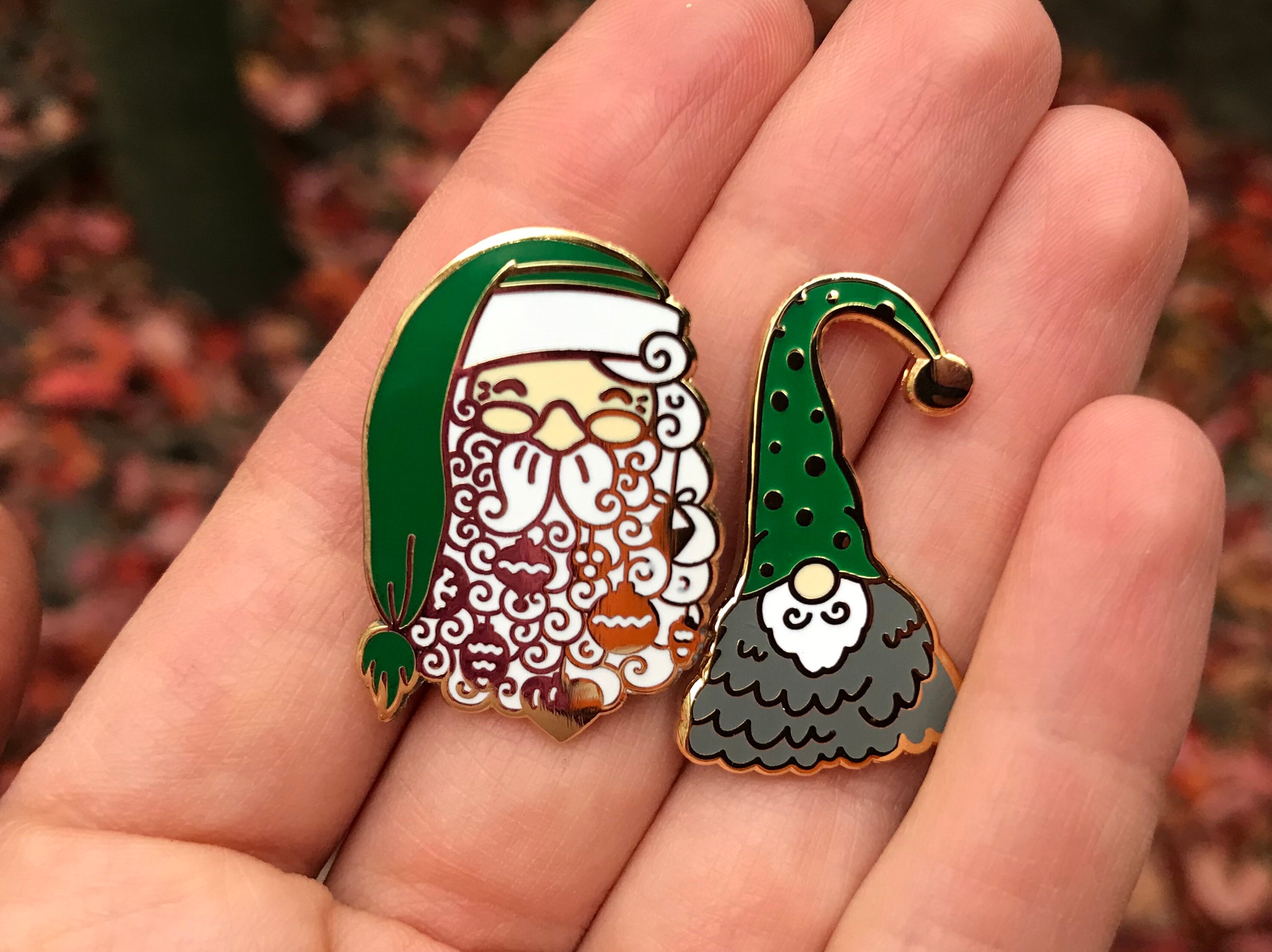Tonttu Tomte Nisse New Year Christmas Finland Enamel Pin - Etsy