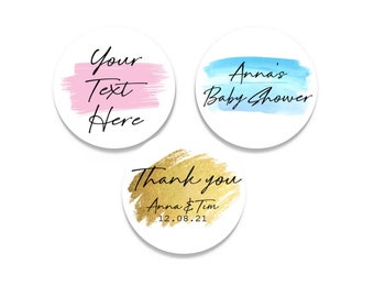 Thank You Stickers Thank You for Sharing Our Special Day - Etsy UK