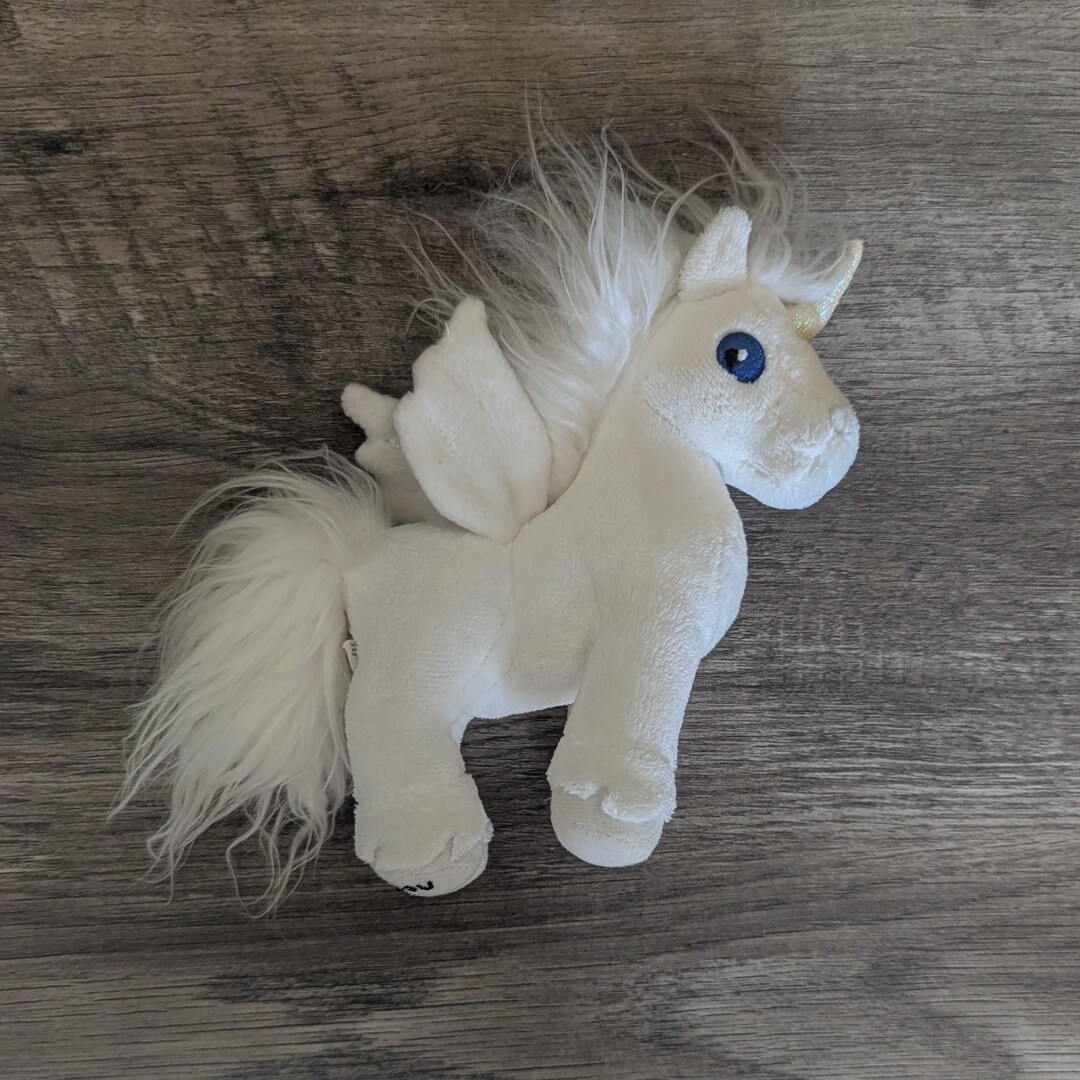 Neopets White Uni 7" Plush 2005 - Etsy