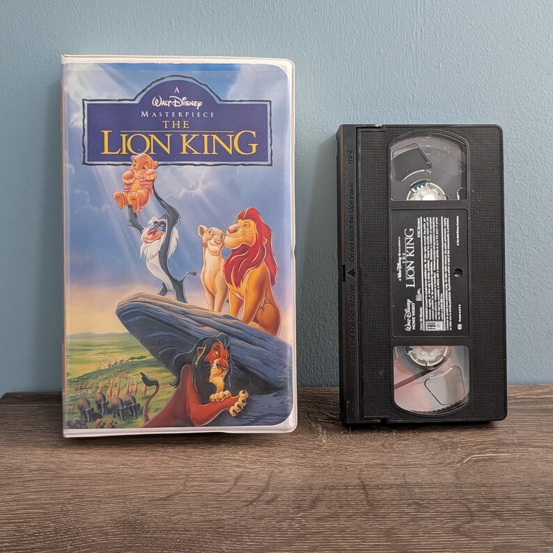 Disney's the Lion King || Vintage VHS - Etsy