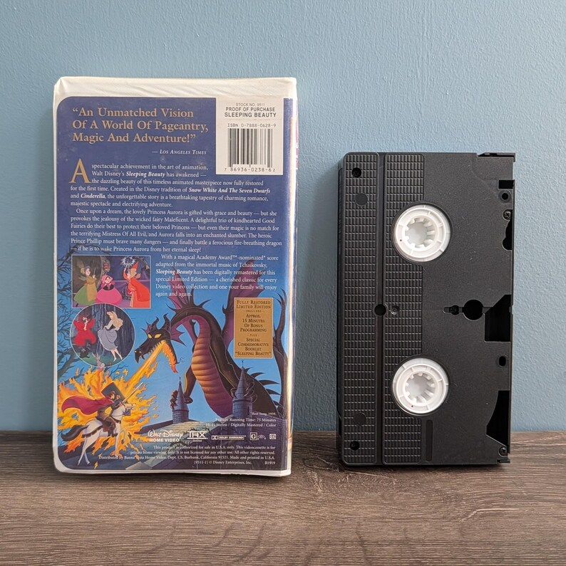 Disney's Sleeping Beauty || Vintage VHS - Etsy
