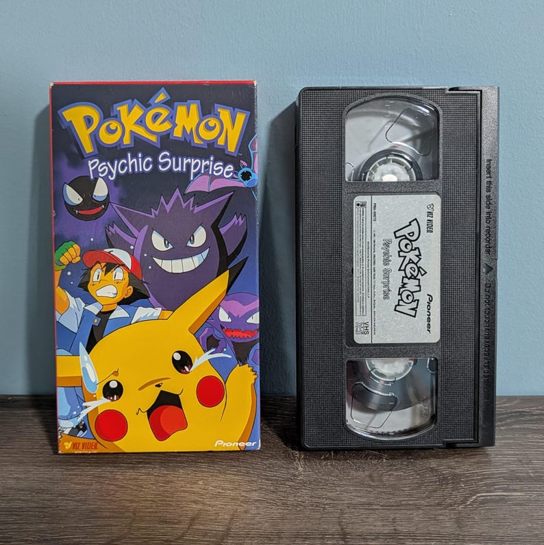 Pokemon: Psychic Surprise || Vintage VHS - Etsy