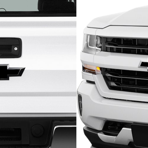 2007-2018 Chevy Silverado 1500 Emblem Overlay Decal Letters - Etsy