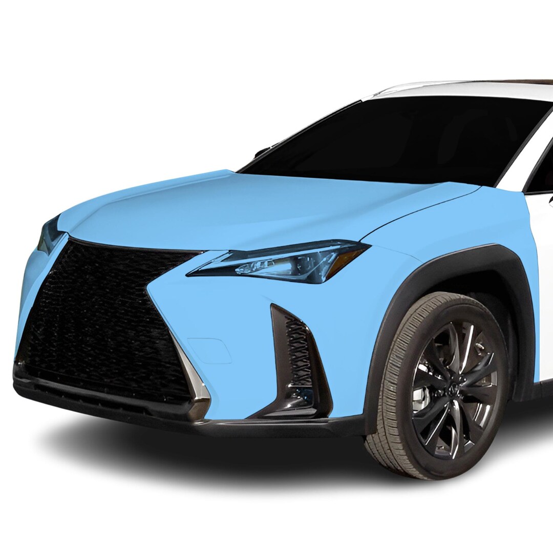 Fits Lexus UX 2019+ Pre Cut Hood Fenders and Front Bumper Premium Paint ...