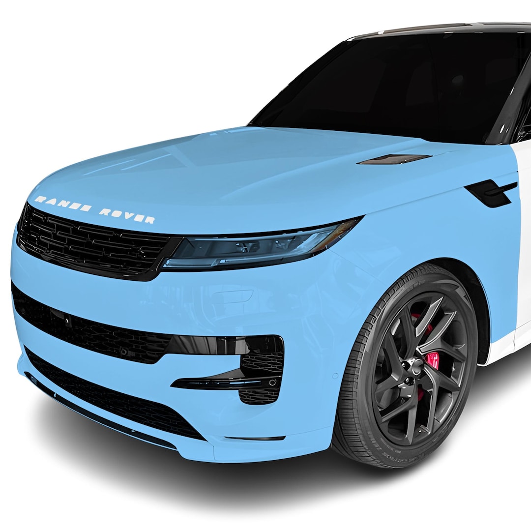 Fits Land Range Rover Sport 2023+ Pre Cut Hood Fenders and Front Bumper ...