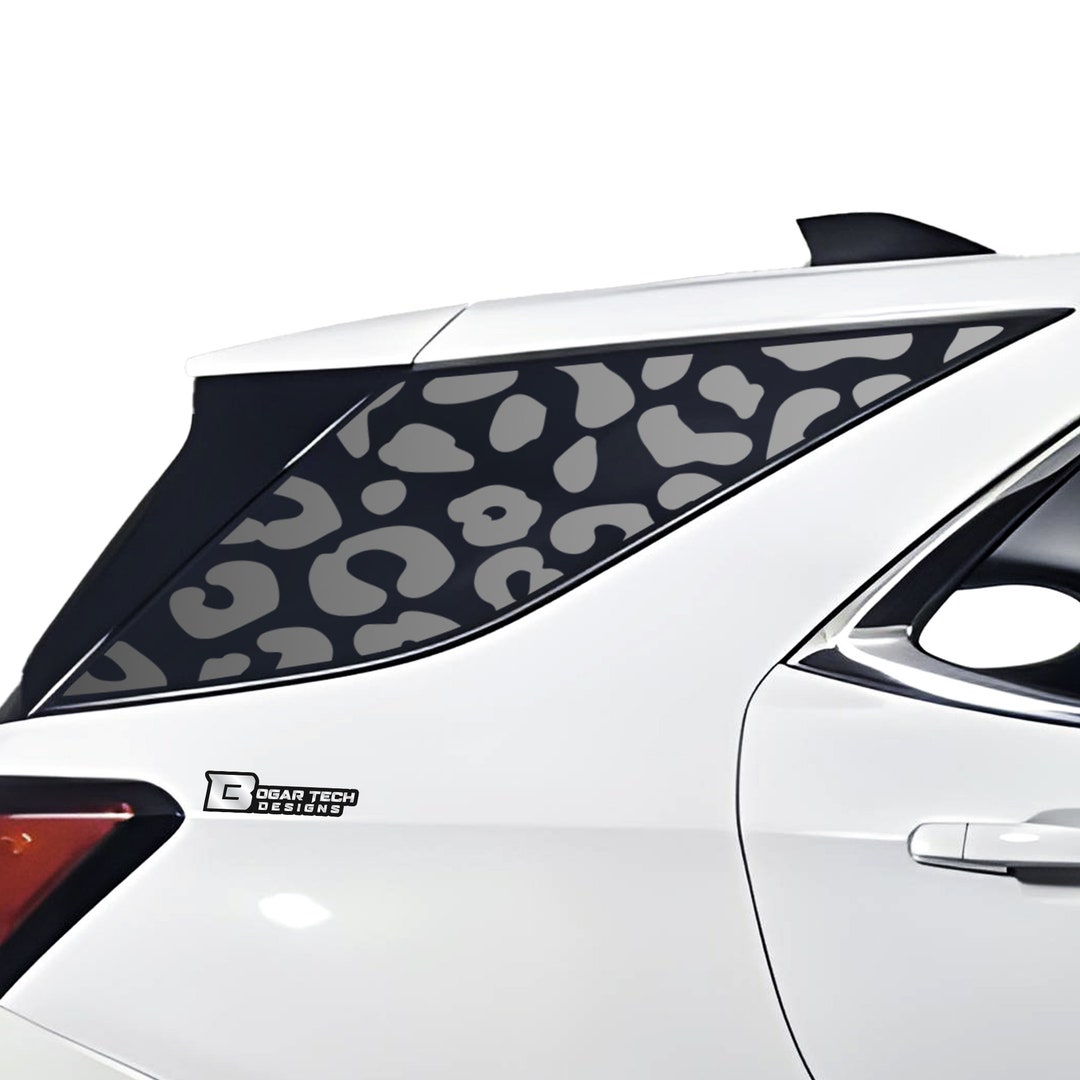 Chevy Equinox Animal Print Window Decal: Leopard Cheetah Cow Vinyl ...