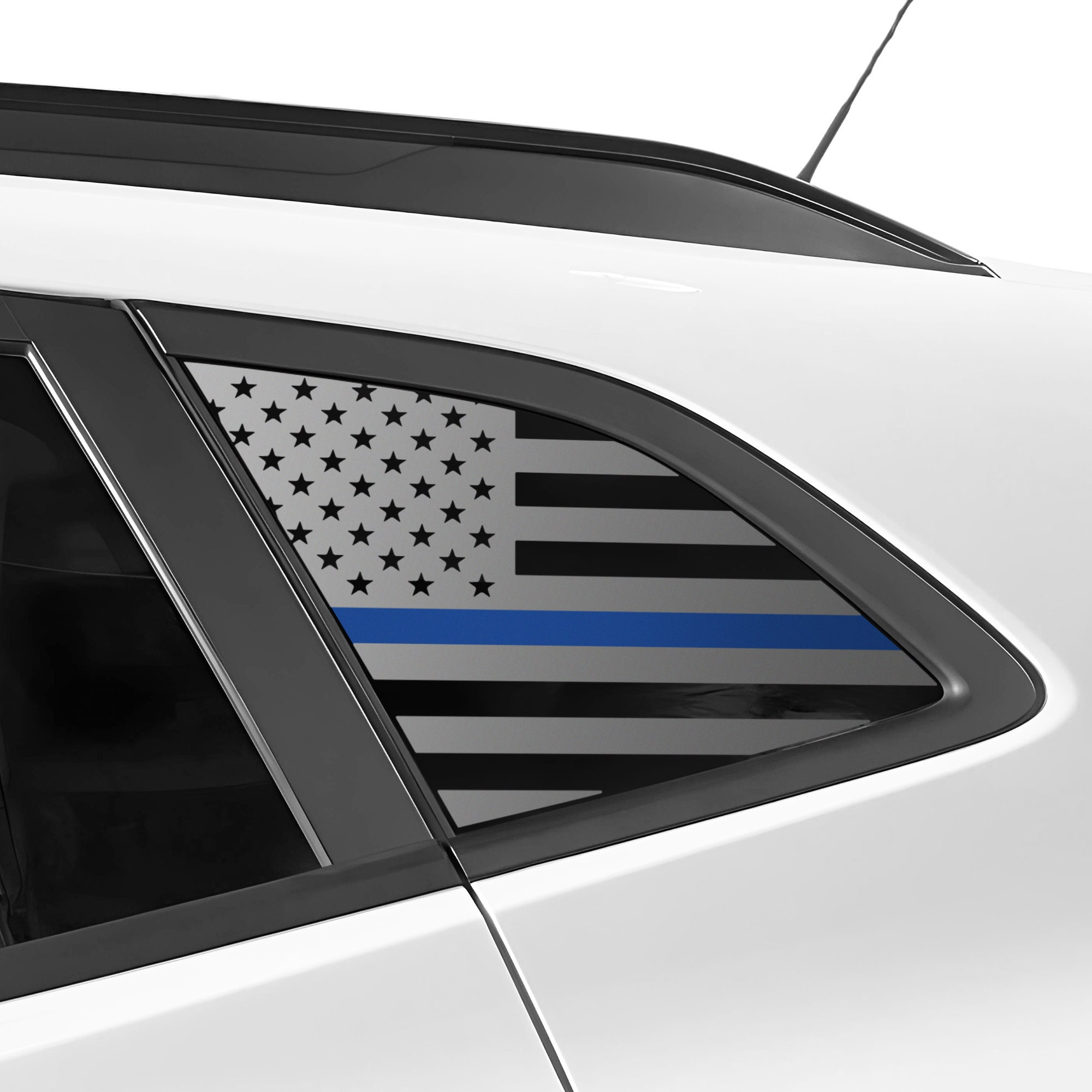 Fits Chevrolet Trax 2024-2026 Rear Quarter Window American Flag Vinyl ...