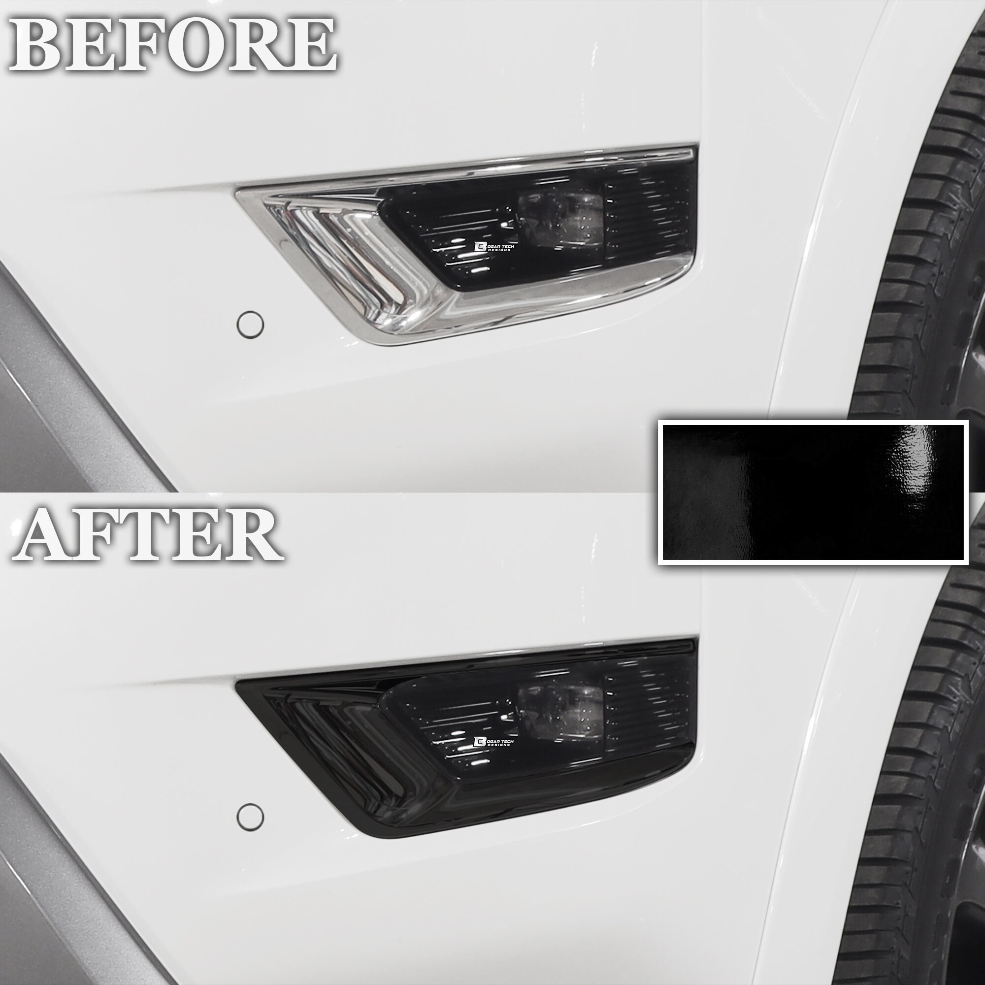 Fits Nissan Armada 2017-2024 Window Front Bumper Vinyl Chrome Delete ...