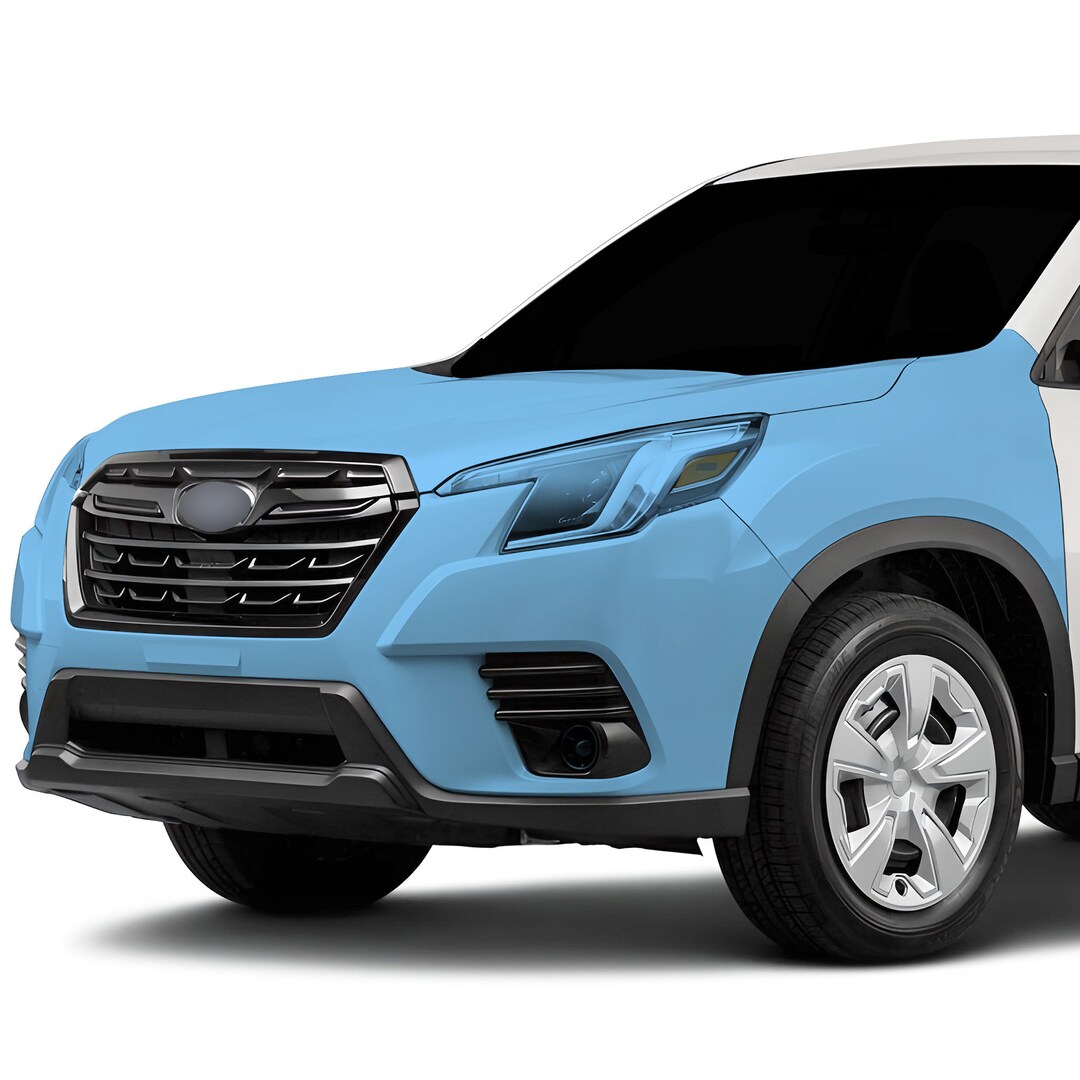 Fits Subaru Forester 2022-2024 Pre Cut Hood Fenders and Front Bumper ...