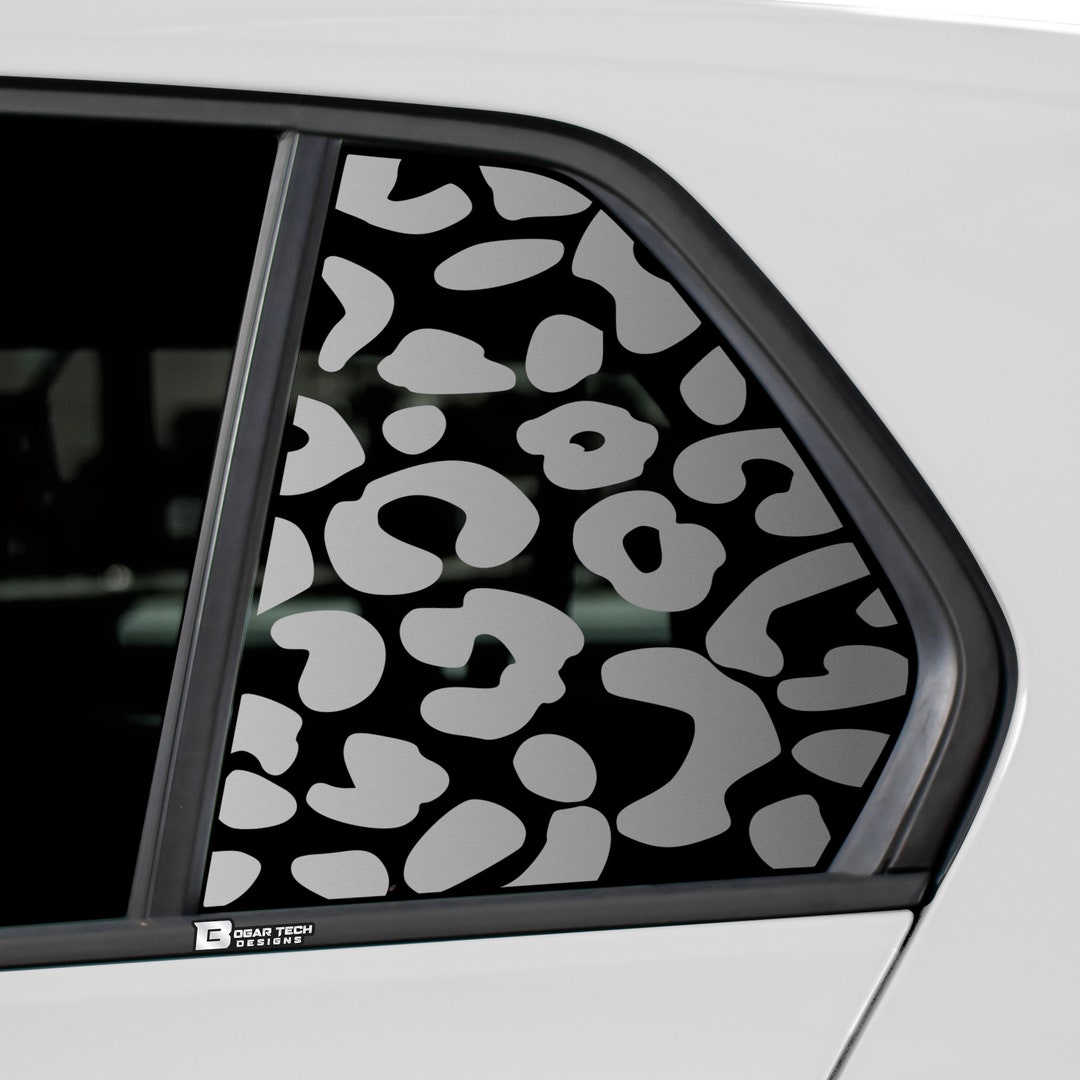 Volkswagen Golf Leopard Print Quarter Window Vinyl Decal (2022-2026) - Etsy
