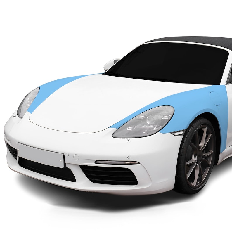 Porsche 718 Boxster Paint Protection Film, Clear Bra Kit - Etsy