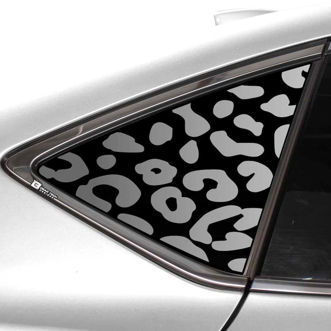 Acura TLX Quarter Window Decal: Animal Print Vinyl Stickers (2021-2025 ...