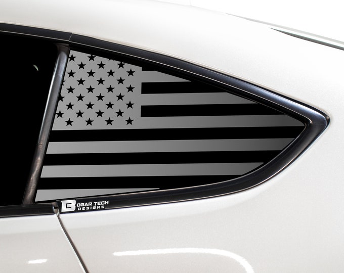 Fits 2022 2023 Toyota GR86 Precut Rear Quarter Window American Flag ...