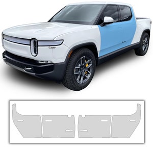 Fits Rivian R1T PREMIUM Pre Cut Paint Protection Film Clear Bra PPF ...