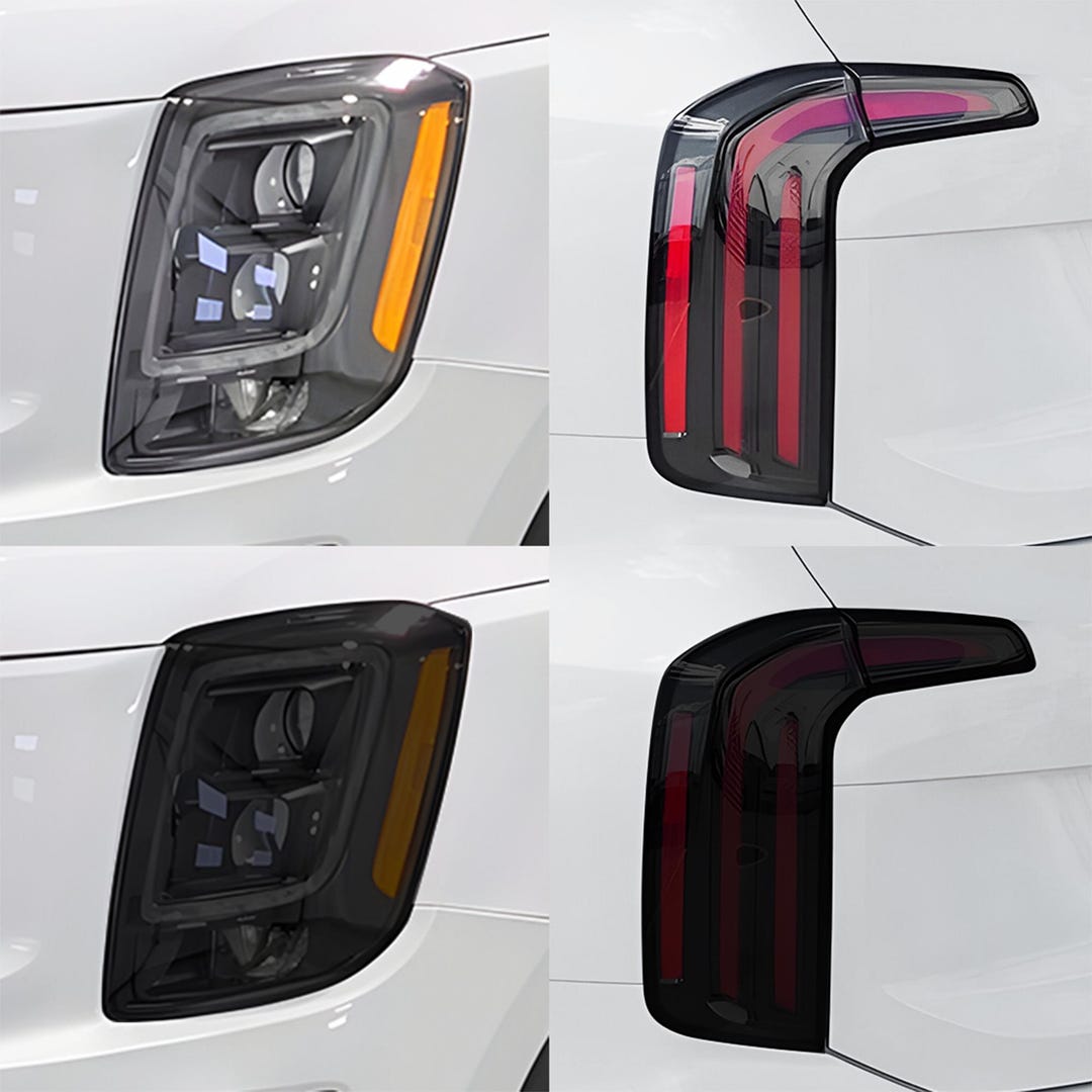 Kia Telluride Smoked Head & Tail Light Tint Kit (2020-2025) - Etsy