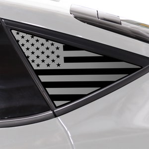 Fits Acura Integra 2023-2024 Quarter Window American Flag Vinyl Decal ...