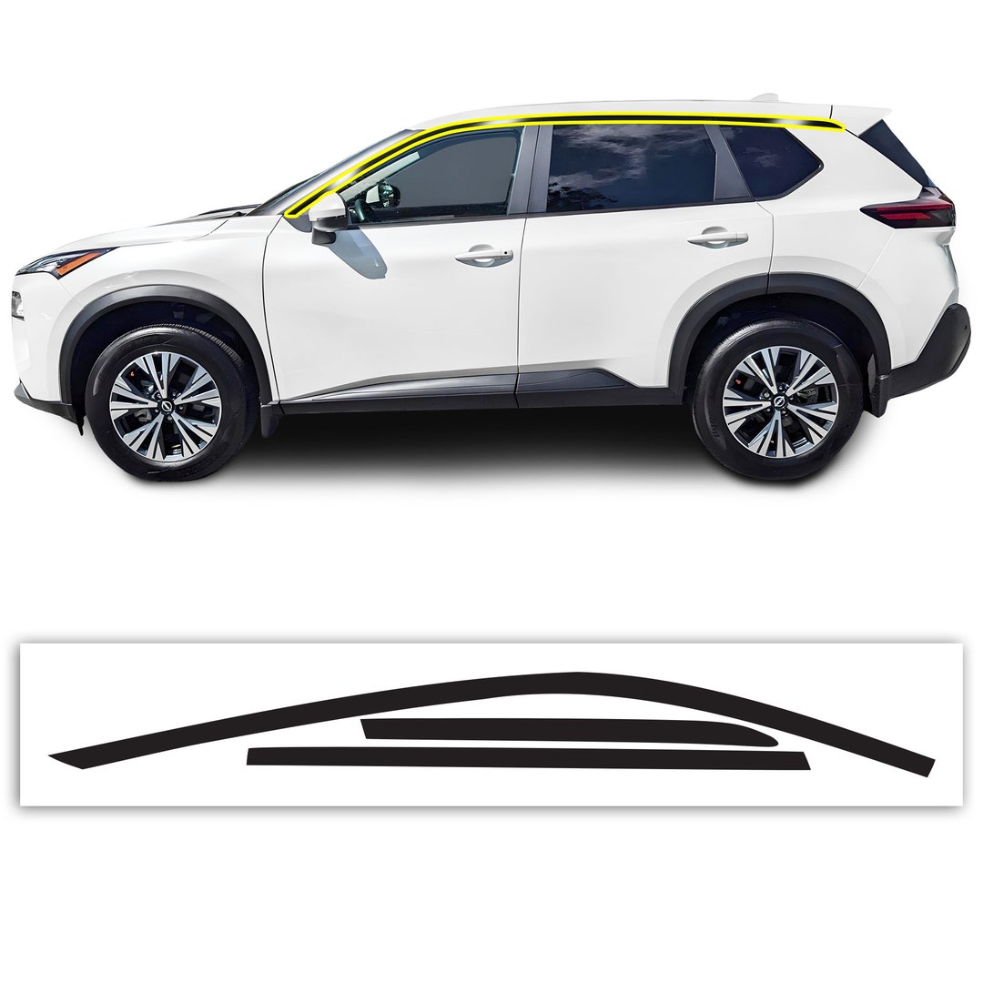 Fits Nissan Rogue 2021 2022 2023 Side Window Rear Front Bumper Vinyl ...