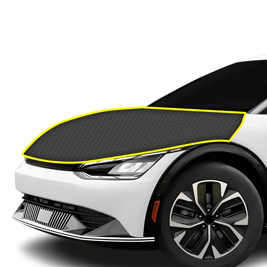 Fits KIA EV6 2022+ Pre Cut Hood Premium Paint Protection Film Gloss ...