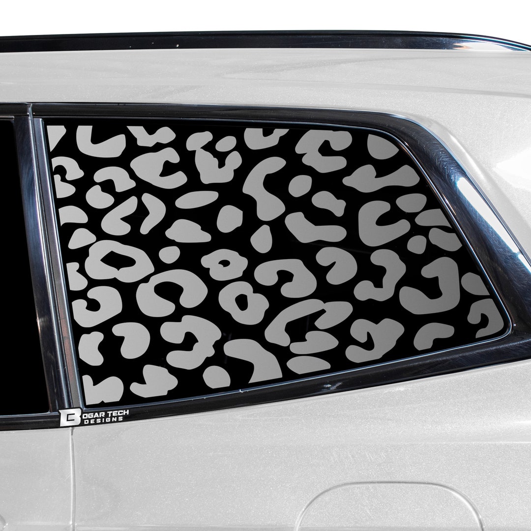 Cadillac XT6 Quarter Window Decal: Animal Print Vinyl Stickers (2020 ...