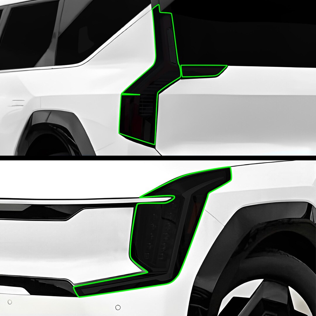 Kia EV9 Smoked Vinyl Head & Tail Light Tint Kit (2024-2026) - Etsy