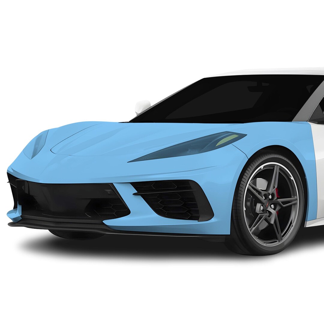 Fits Pre Chevy Corvette Z07 2023+ Cut Hood Fenders and Front Bumper ...