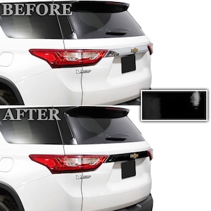 Fits Chevy Traverse 2018 - 2023 Side Rear Front Bumper Vinyl Chrome ...