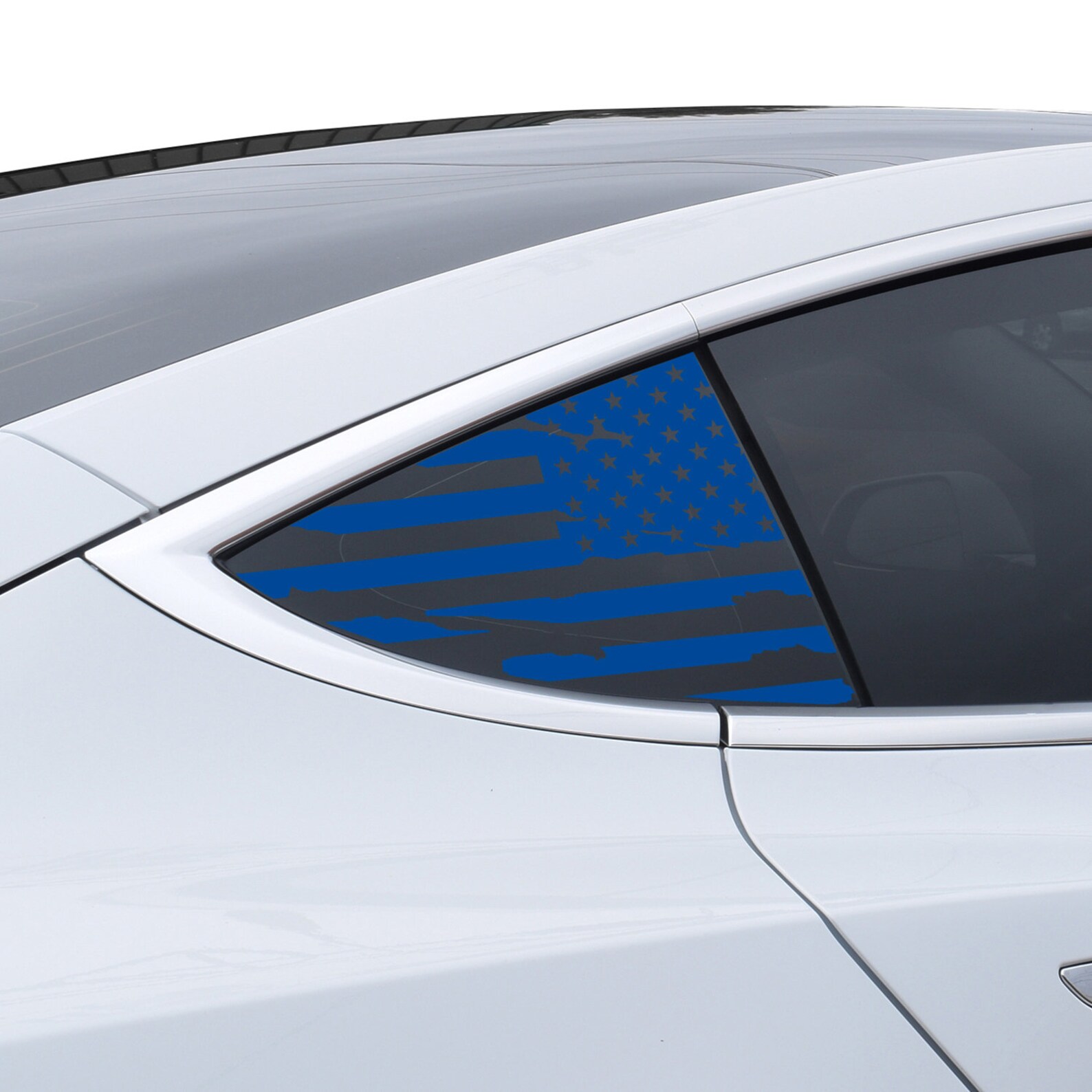 Fits Tesla Model 3 Rear Back Quarter Window American Flag | Etsy