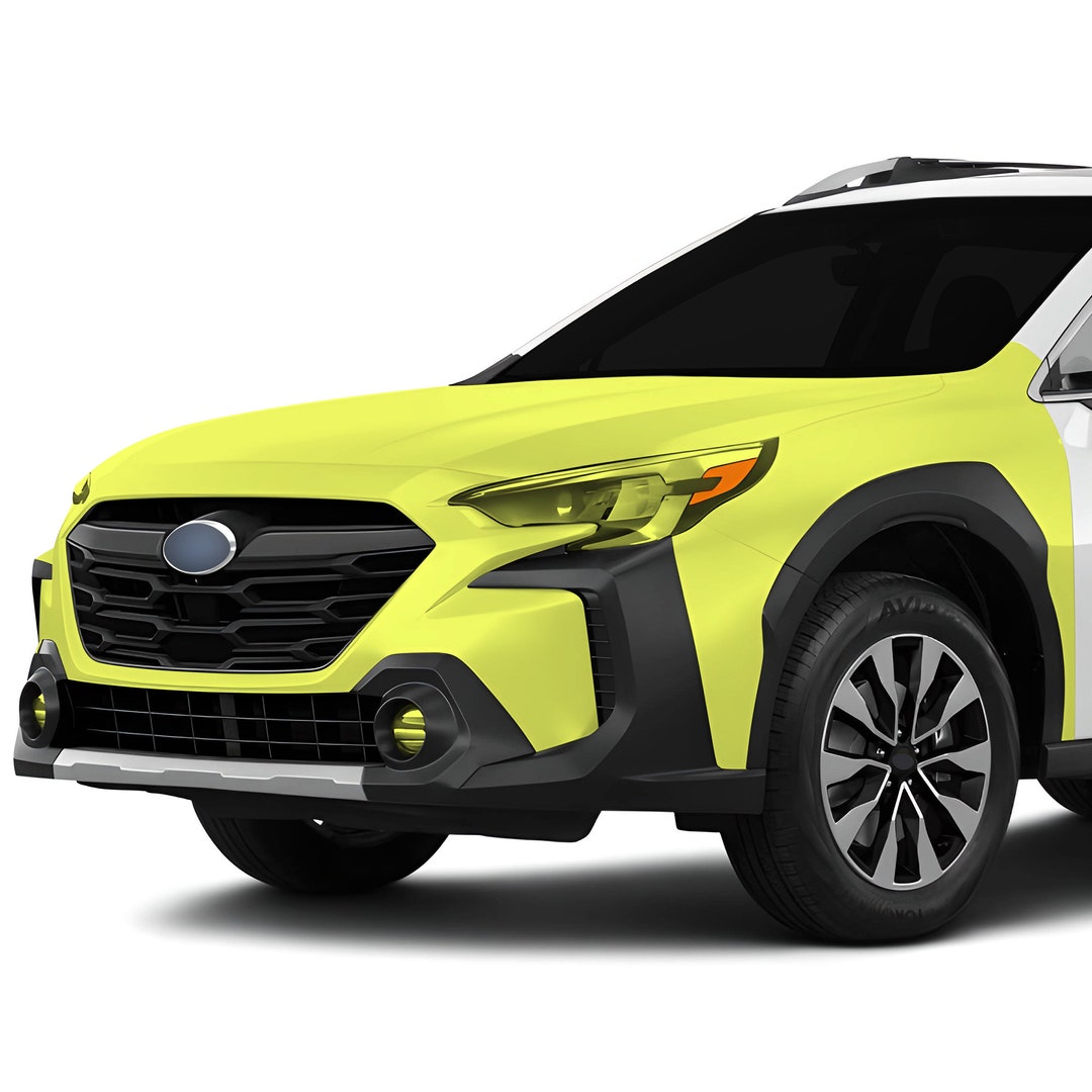 Fits Subaru Outback 2023-2024 Pre Cut Hood Fenders Front Bumper Paint ...