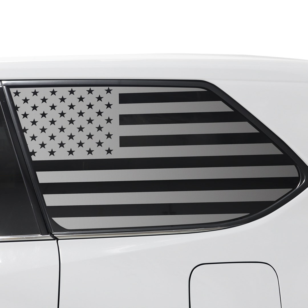 Toyota Grand Highlander American Flag Quarter Window Decal (2024-2026 ...