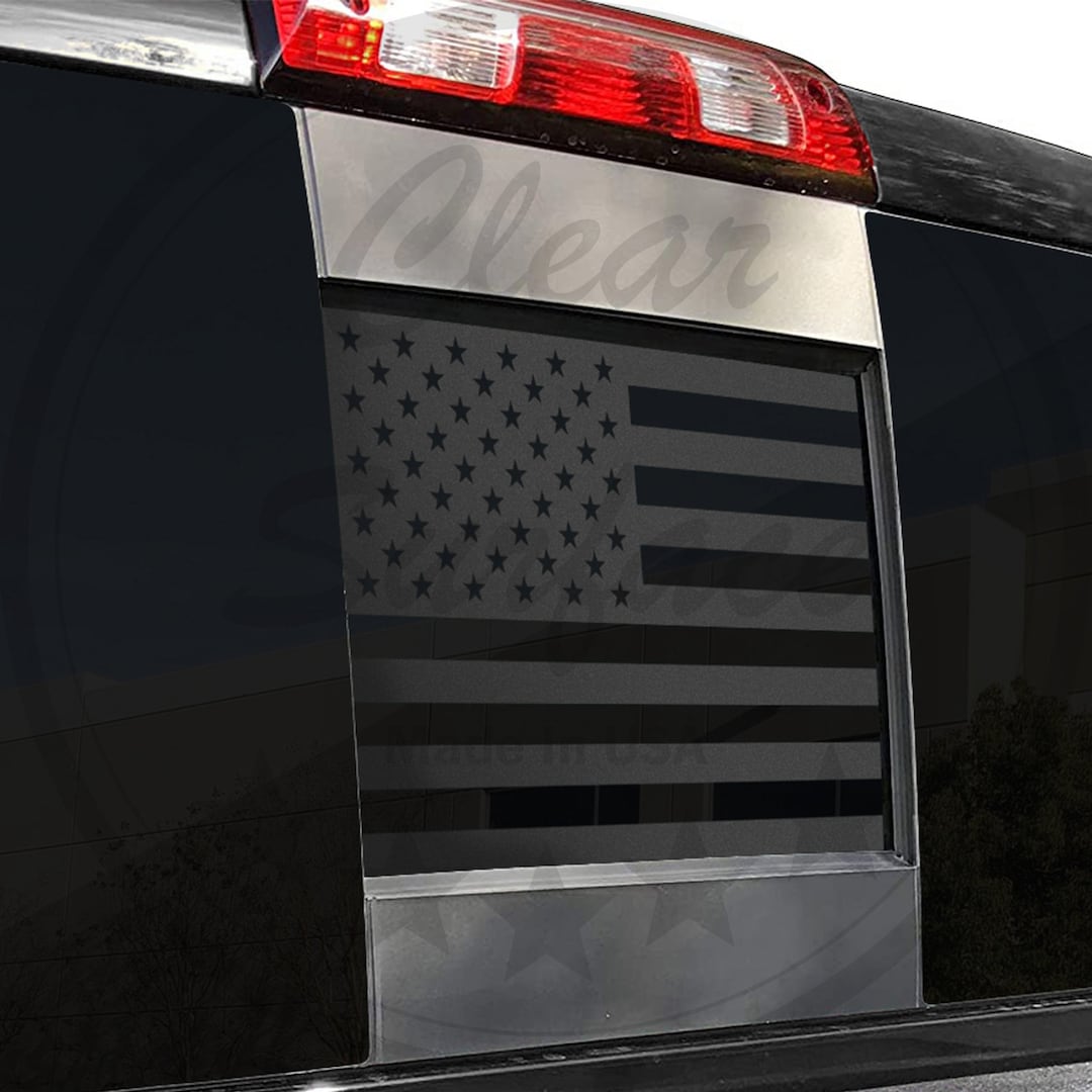 Fits 2014-2018 Chevy GMC Silverado Sierra Rear Back Middle Window ...